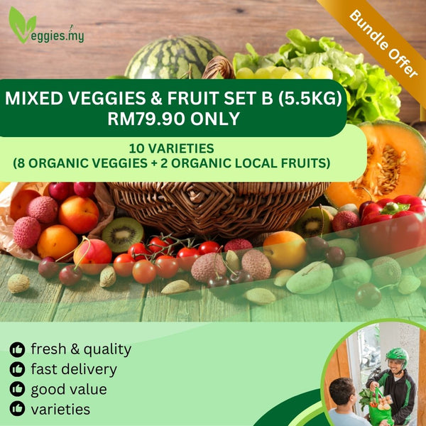 Mixed Veggies & Fruits Set B – Veggies.my